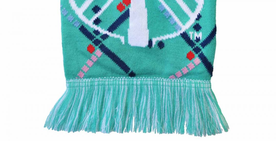 Scarf Styles - Custom Knitted, Printed and Woven - SportsScarf, LLC